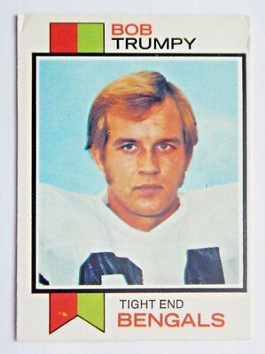 Bob Trumpy #7 Topps 1973 Football Card (Cincinnati Bengals) VG | eBay