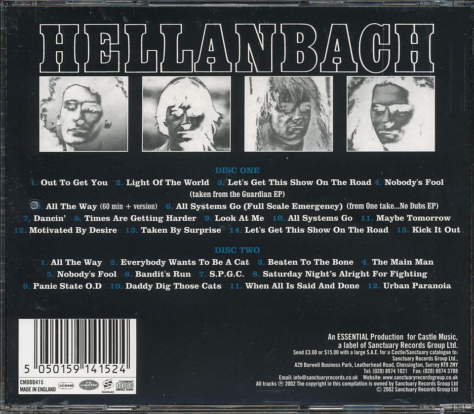 The Big H: The Hellanbach Anthology (2-CD) **BRAND NEW/STILL SEALED ...
