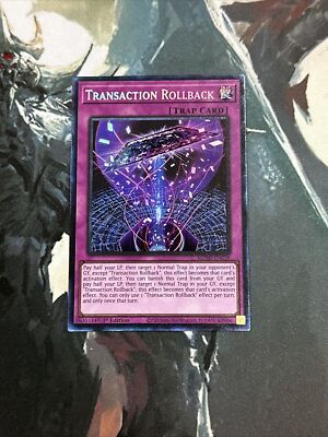 Yugioh Transaction Rollback Collectors Rare MZMI | eBay
