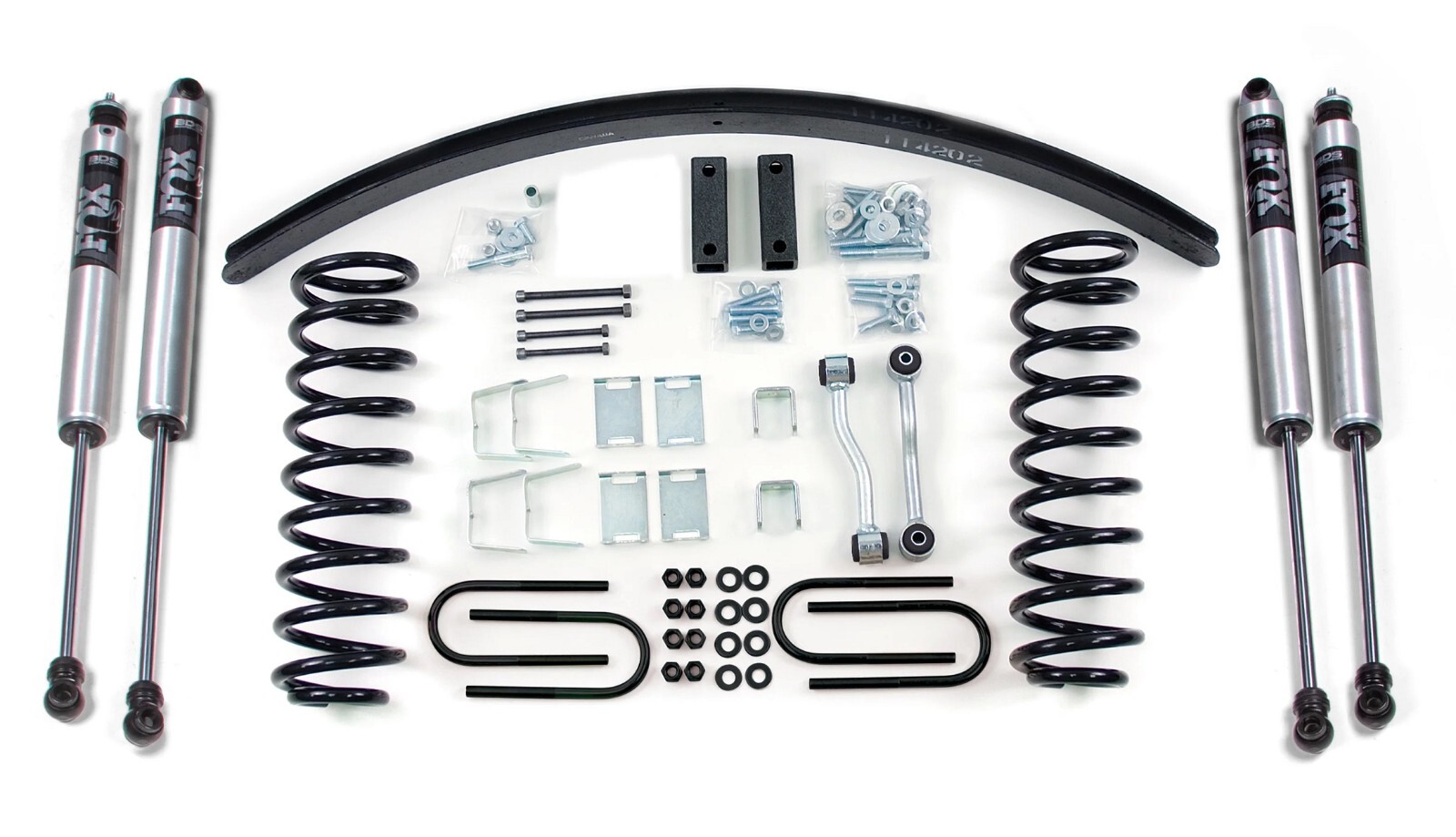BDS 3" LIFT KIT, FOX 2.0 SHOCKS, BLOCKS, 1984-2001 JEEP CHEROKEE XJ 8. ...