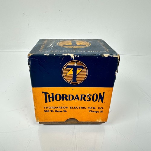 Thordarson T-17A02 Power Transformer In Box Vintage NoS | eBay