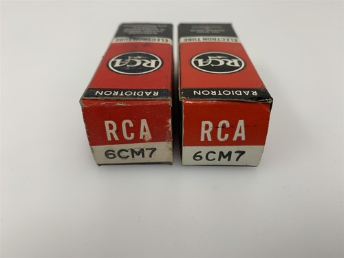 Lot of 2 - RCA Electron Tube 6CM7 | eBay