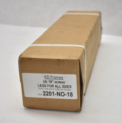 KD Frames 18" Nomad Legs 18" For All Sizes 2201-NO-18 4 Pack Platform ...