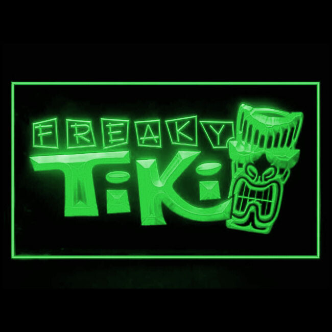 170075 Freaky Tiki Bar Mask Voodoo Vodka Display LED Light Neon Sign | eBay