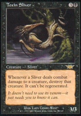 Toxin Sliver ~ Legions [ Excellent ] [ Magic MTG ] | eBay