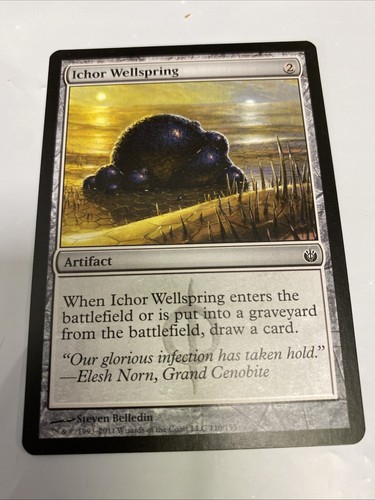 MTG Mirrodin Besieged Ichor Wellspring 110/155 LP | eBay UK