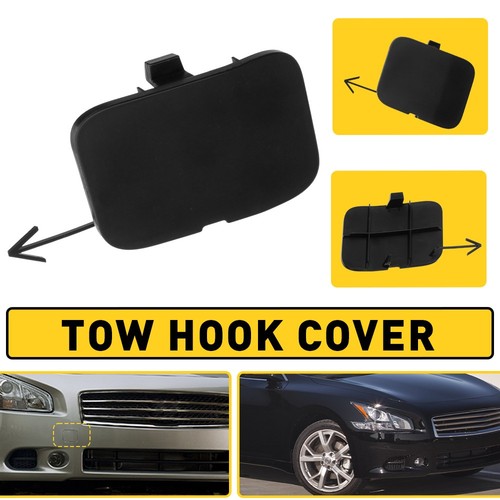 Fit For 2009-2014 Nissan Maxima Front Bumper Hook Tow Cover Cap Eye ...