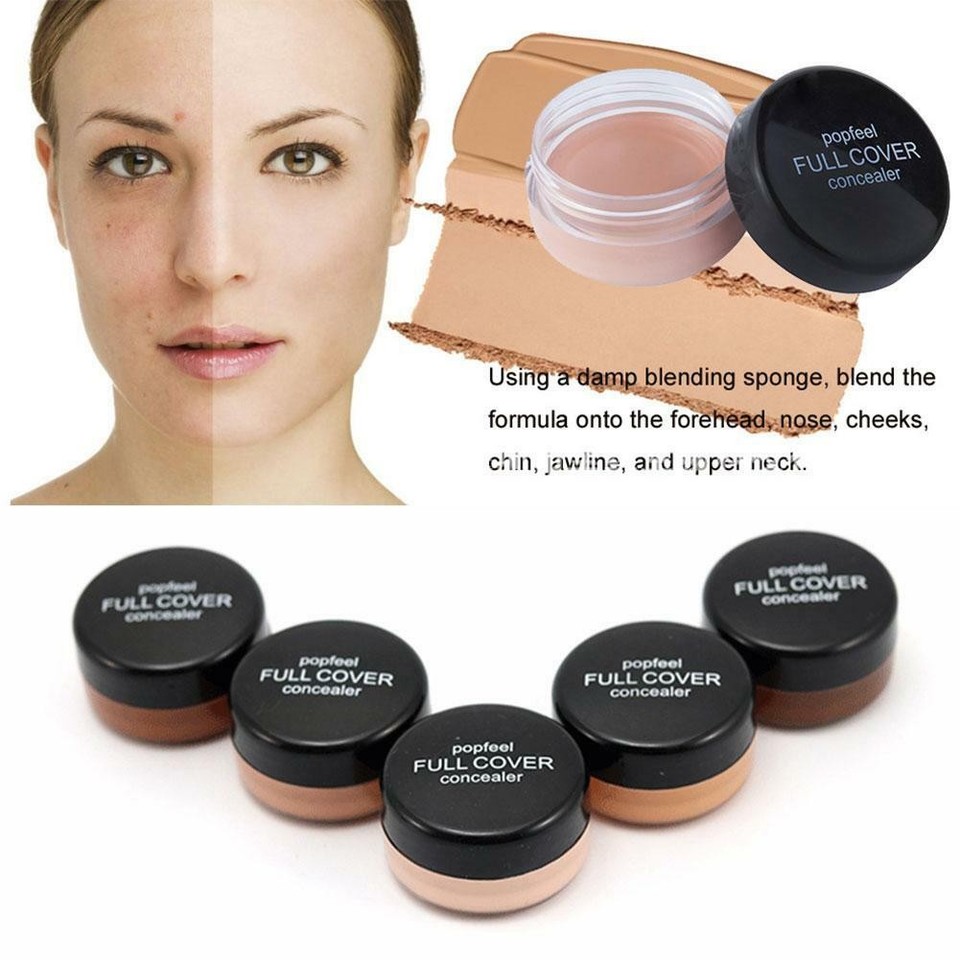 Cover Up Makeup Skin Scar Birthmark Waterproof Concealer Cream Primer ...
