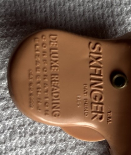 Vintage 1965 Sixfinger Toy Spy Gun & Ammo DeLuxe Reading - Good ...