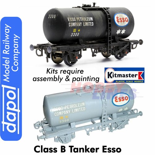 Esso 20T TANK WAGON Model Railway KitMaster truck Kit Dapol OO Gauge ...