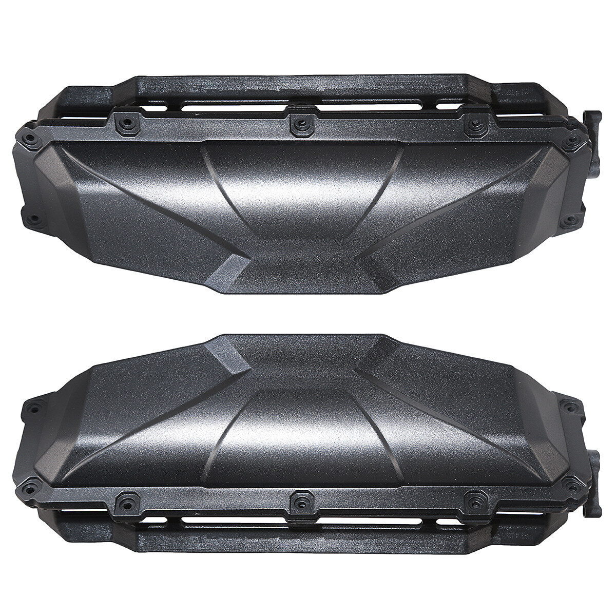 Black UTV Windshield Scoop Vent Self Install Kit For Ranger Can am X3 ...