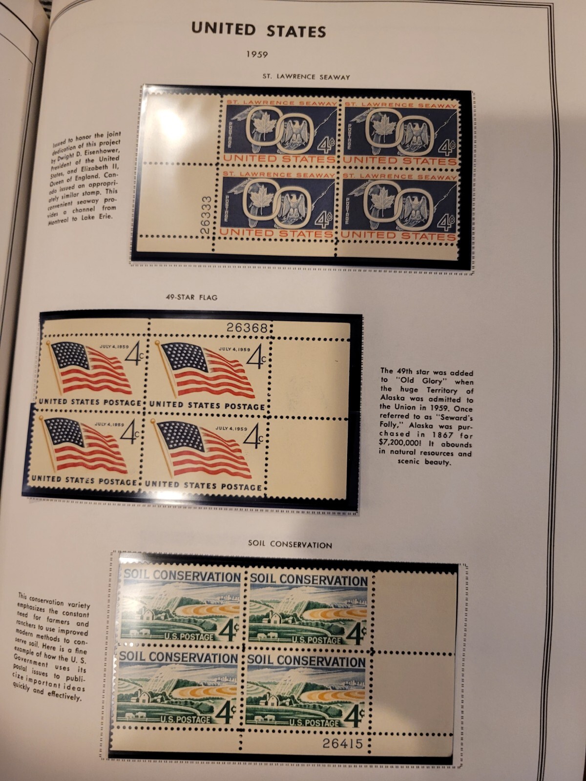 ENORMOUS, PRISTINE Old US Stamp Collection! 1932 Through 1967 | eBay