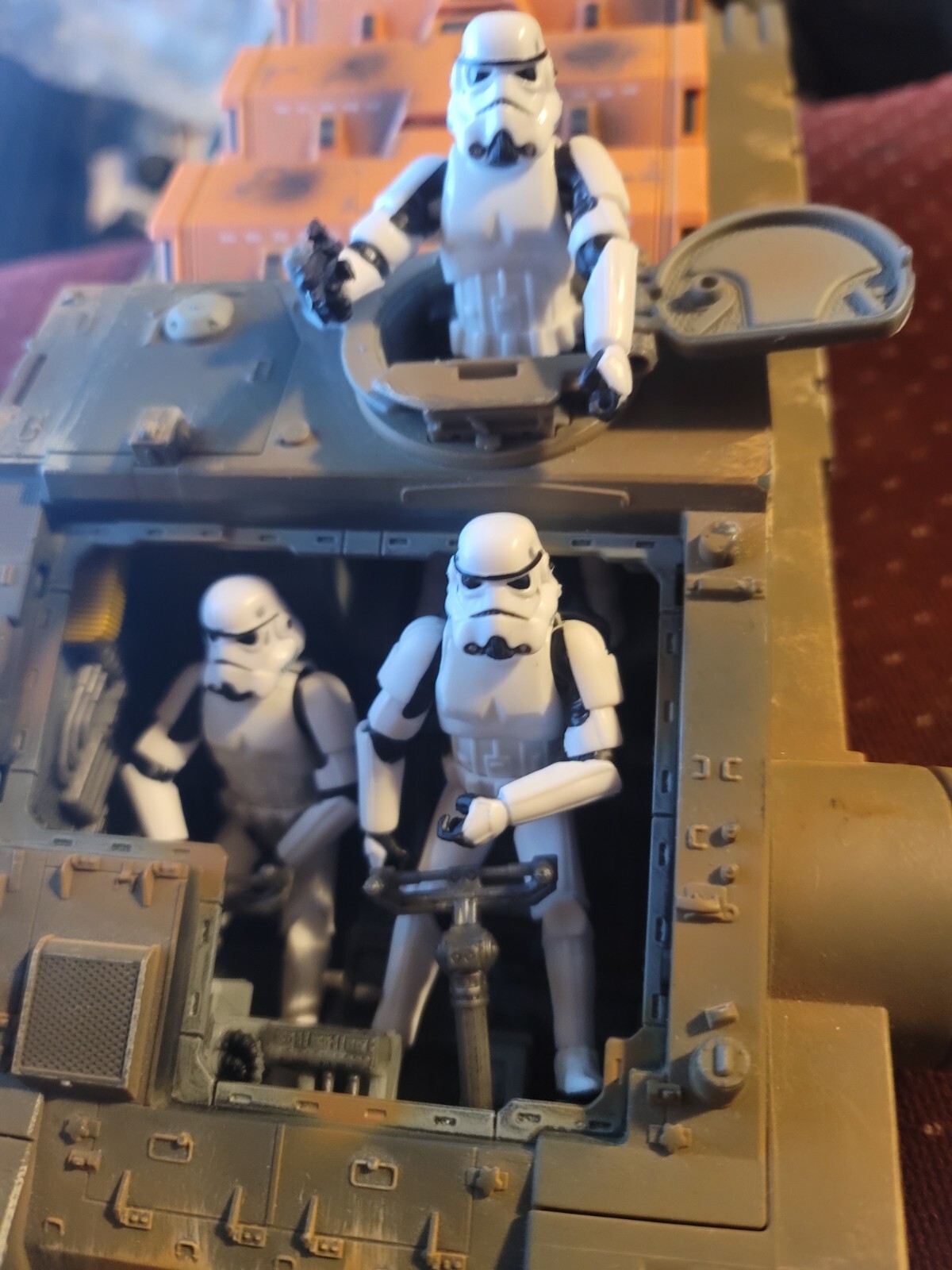 Star Wars Vintage Collection imperial lot x16 Stormtroopers 2 Vehicles ...