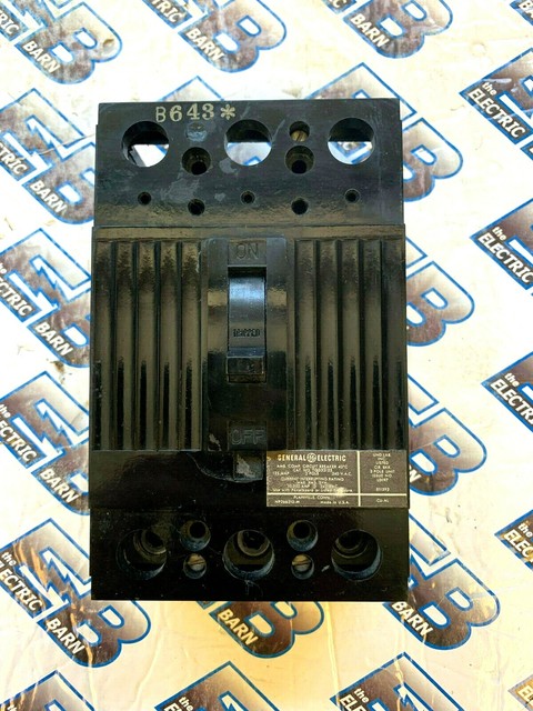 GE TQD32125 3 Pole 125 Amp 240v Circuit Breaker for sale online | eBay
