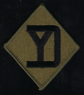 26th INFANTRY YANKEE DIVISION ID SUBDUED HAT PATCH US ARMY VETERAN PIN ...