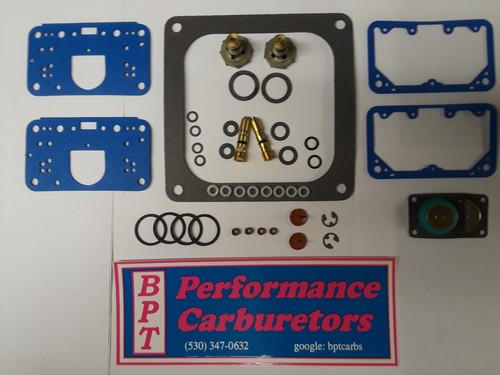 HOLLEY 4500 DOMINATOR ALCOHOL & E85 DELUXE REBUILD KIT, AED DEMON QFT ...