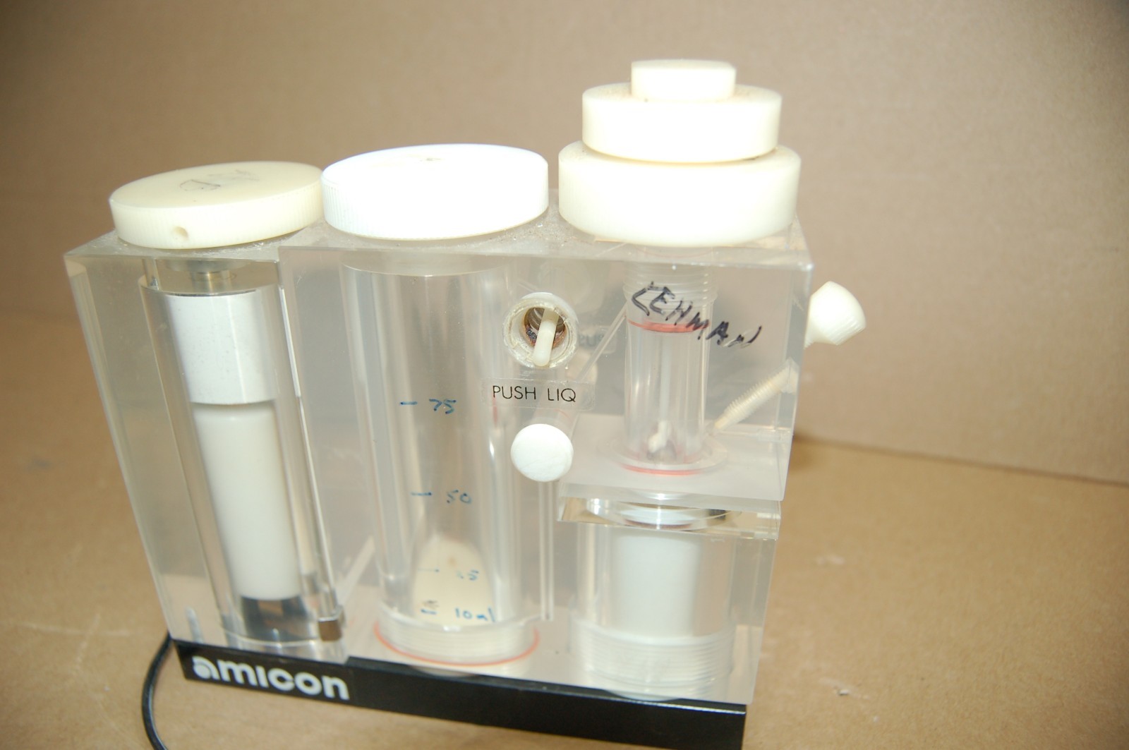 Millipore Amicon stirred ultrafiltration filtration cell filter micro ...