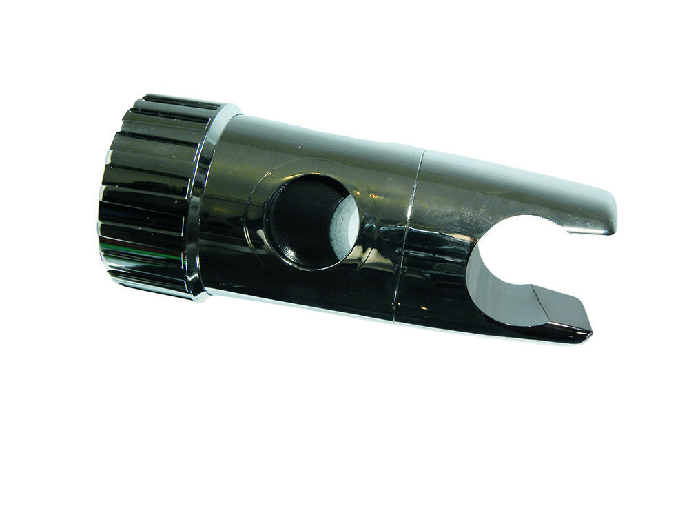 2 OF Shower Slider Bracket Chromed Plastic Holder To Fit 19Mm Rail | eBay