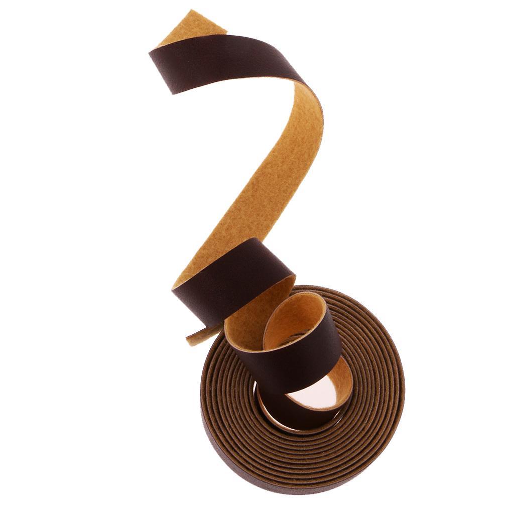 10m Leather Straps Strips Leather Crafts for DIY Bag Handle 15mm Deep ...