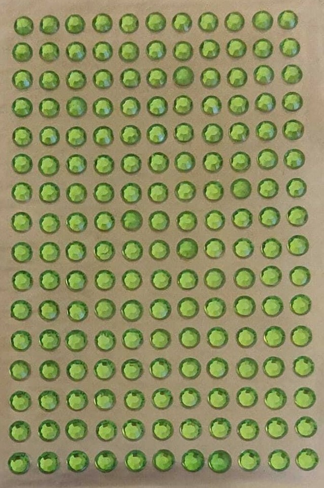 352 Self Adhesive Diamante Stick On Rhinestones Gems Crystals Beads ...