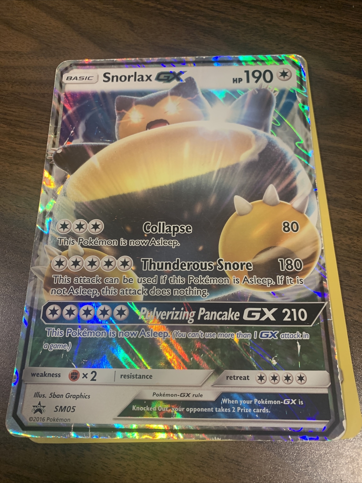 Mega Snorlax Card