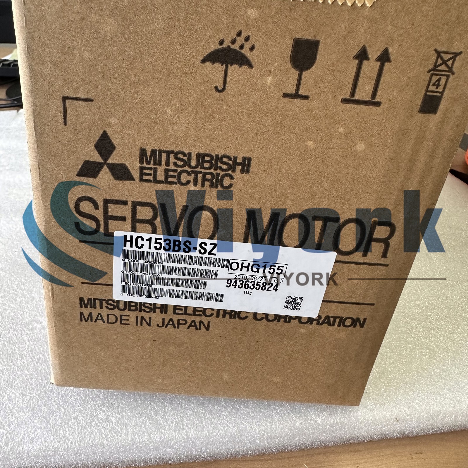 MITSUBISHI SERVO MOTOR HC153BS-SZ for sale online | eBay