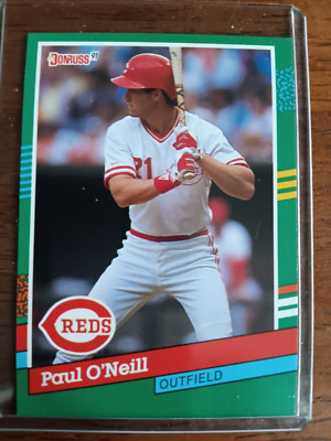 PAUL O'NEILL REDS 1991 SERIES 2 DONRUSS BASEBALL CARD #583 | eBay
