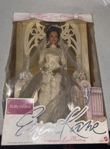 Erica Kane Barbie All My Children Champagne Lace Wedding Doll 1999 ...