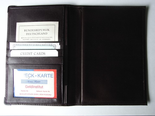 dkl. braune Brieftasche Herren | eBay.de