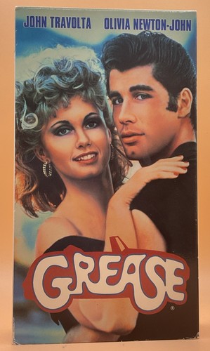 Grease VHS 1978, 1990 John Travolta Olivia Newton-John **Buy 2 Get 1 ...
