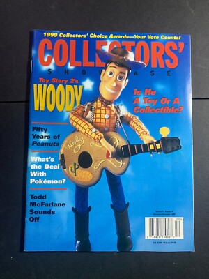 Collectors' Showcase Magazine. Woody from Toy Story 2 Cover | eBay