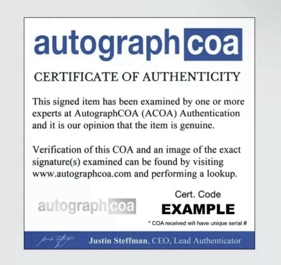 Emma Myers “Wednesday” AUTOGRAPH ‘Enid Sinclair’ Signed Photo 10x8 ACOA ...