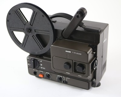 Super 8mm Filmprojektor Projektor Bauer T 172 Sound neue Lampe neuer ...