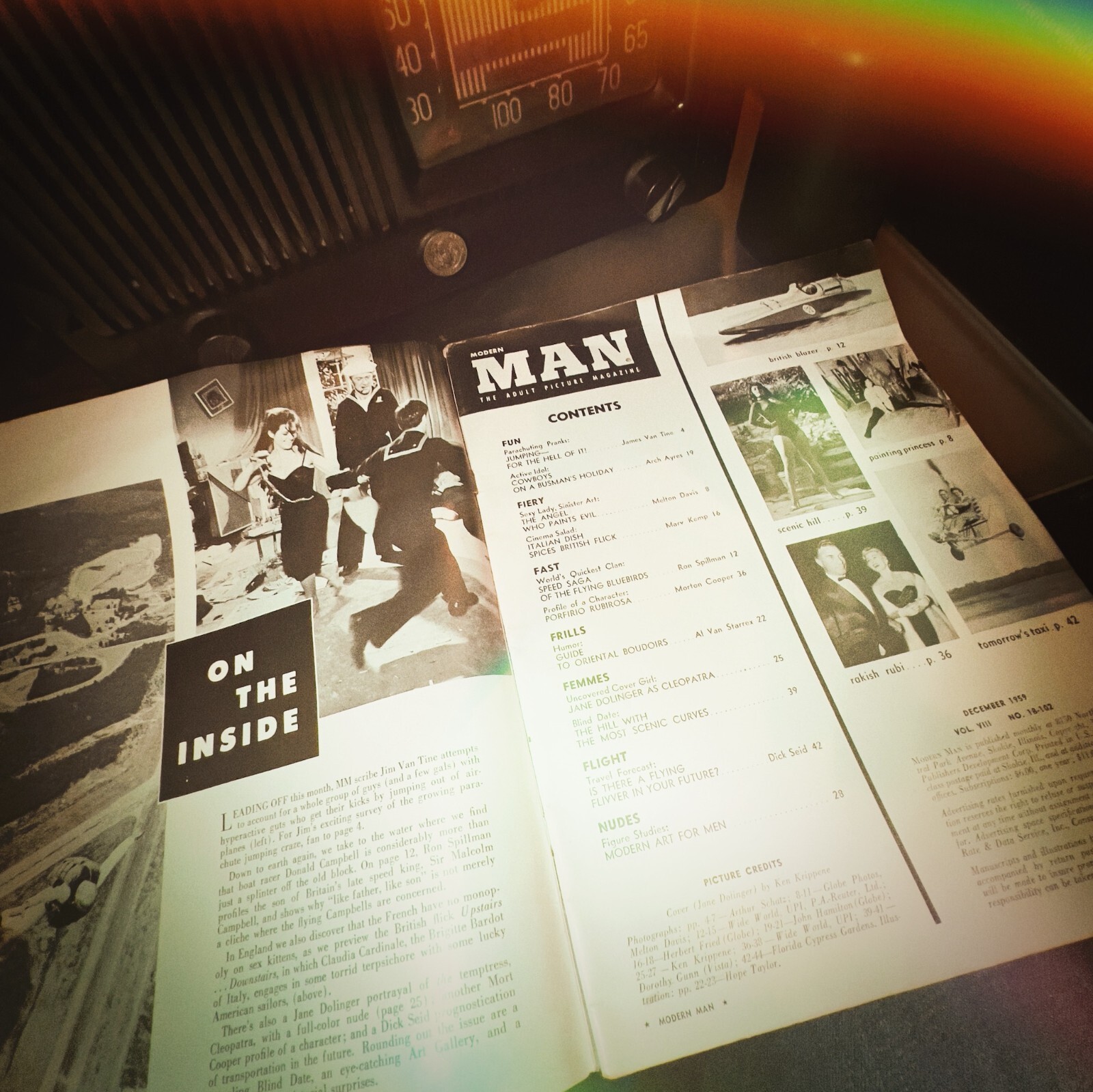 Vintage MODERN MAN Men's Magazine Vol. VIII No 18-102 Feat. Jane ...