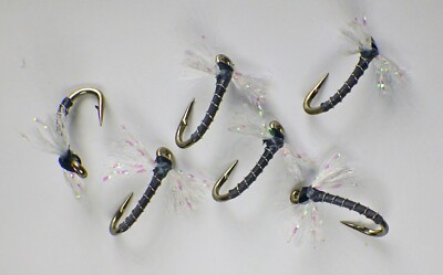 Money Midge Nymph Emerger Gray Spinner - Premium Trout Fly Fishing ...