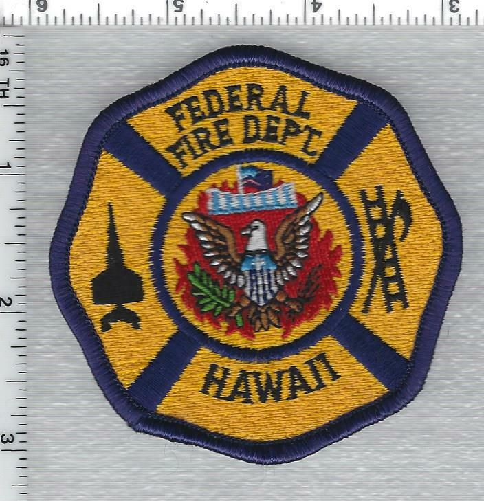 Federal Fire Department (Hawaii) Shoulder Patch version 2 | eBay