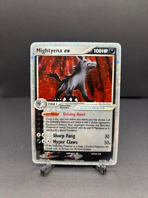 Mightyena ex 101/110 EX Holon Phantoms Ultra Rare Pokemon - DMG | eBay