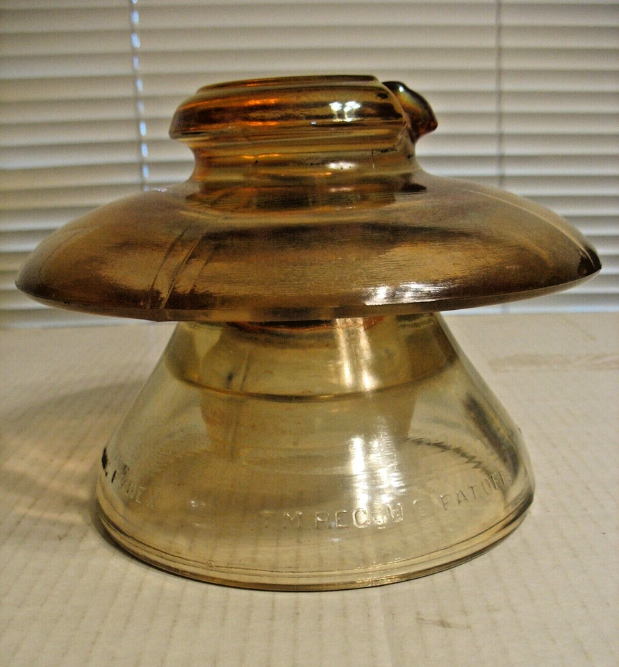PYREX #H401 CARNIVAL GLASS INSULATOR | eBay