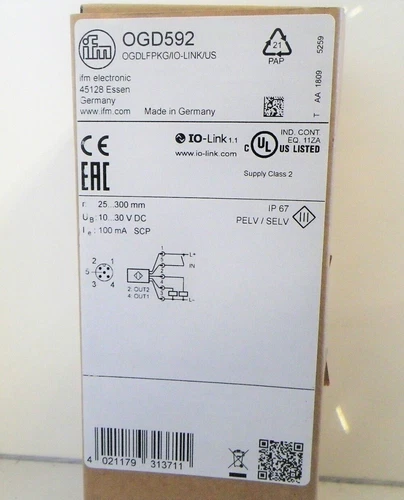 NEW IFM Laser ranging sensor OGD592 | eBay