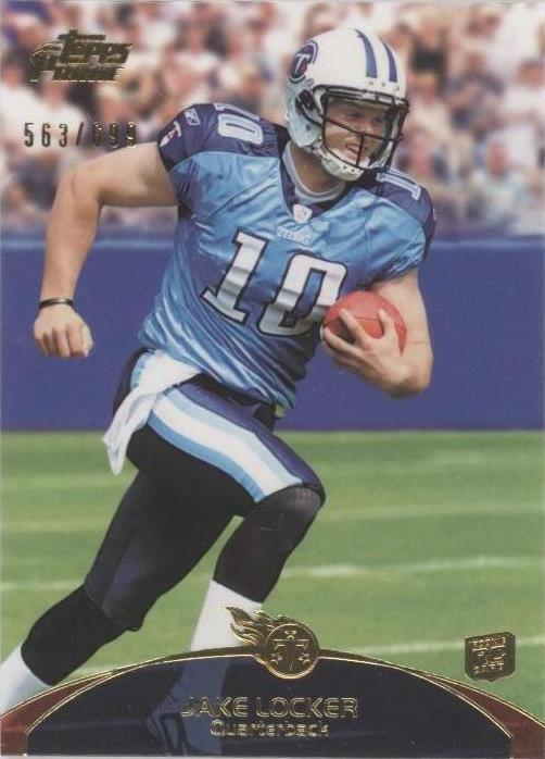 2011 Topps Prime - Jake Locker #82 Gold /699 (RC) for sale online | eBay