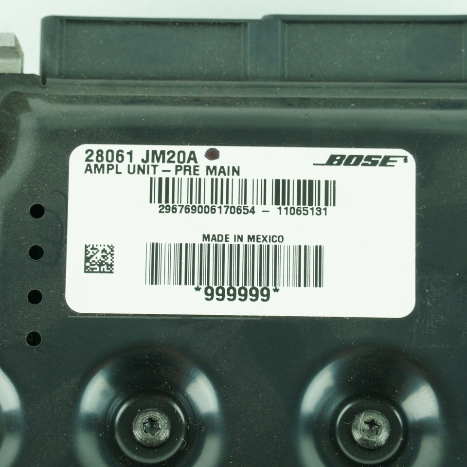 2008 - 2015 Nissan Rogue Bose Audio Amplifier OEM AV Stereo Amp 28061 ...
