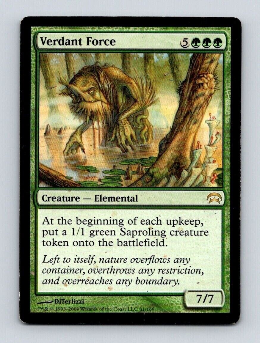Verdant Force 81 Planechase Creature Rare MTG Magic The Gathering Played | eBay Australia