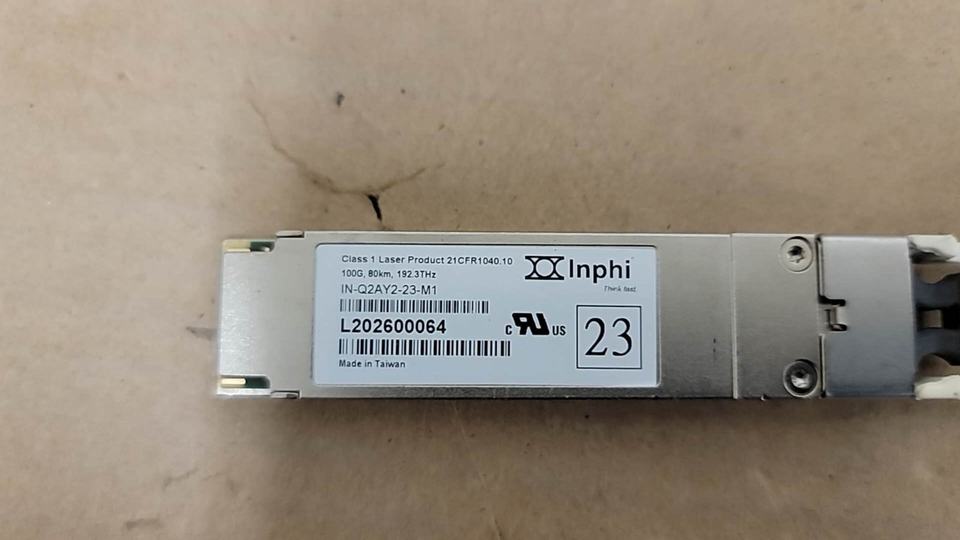 INPHI IN-Q2AY2-23-M1 100G 80KM 192.3 THZ TRANSCEIVER MODULE | eBay