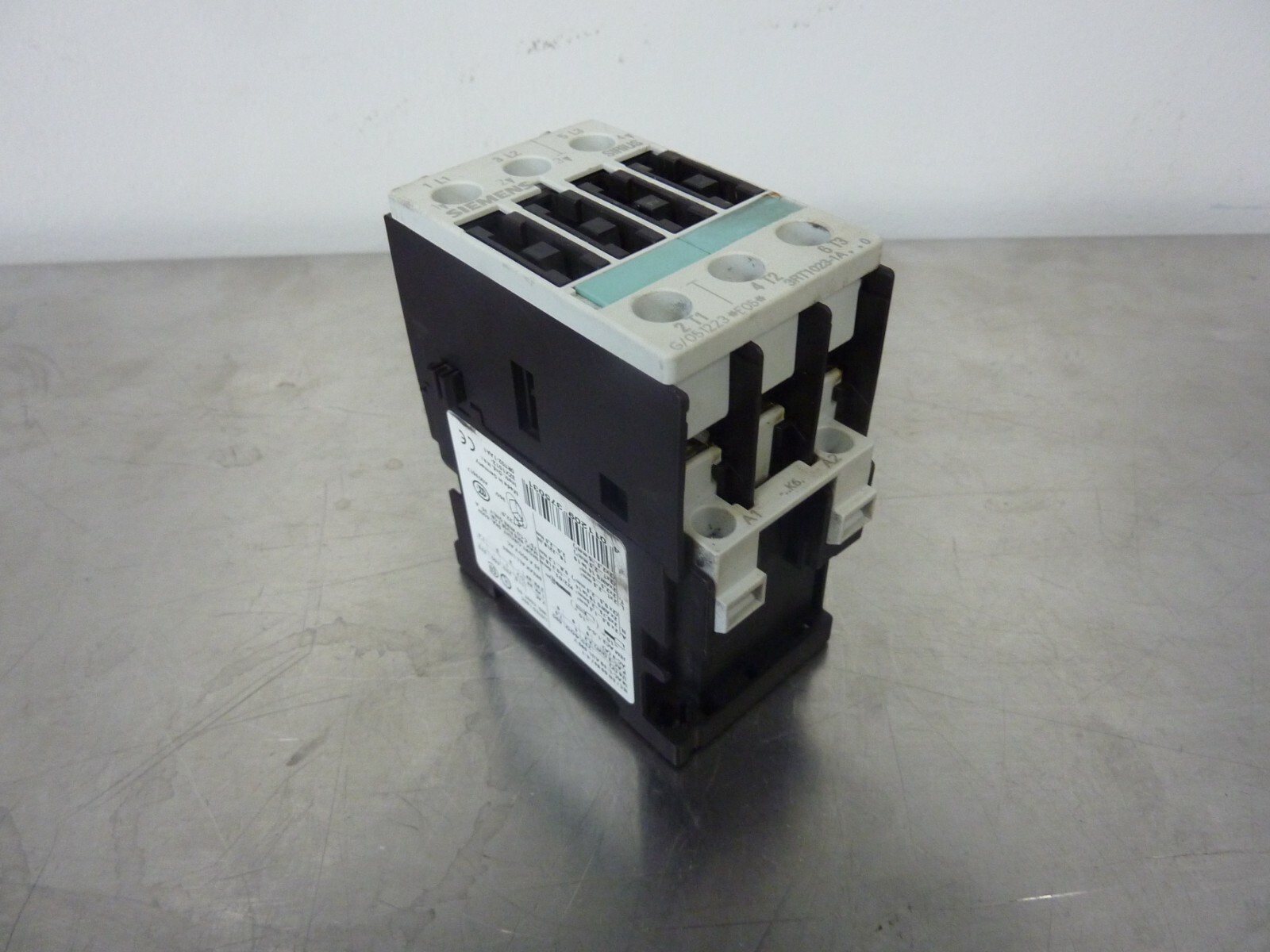 Siemens 3RT1023-1A Motor Starter Contactor 40A 600V Coil 110/120VAC ...