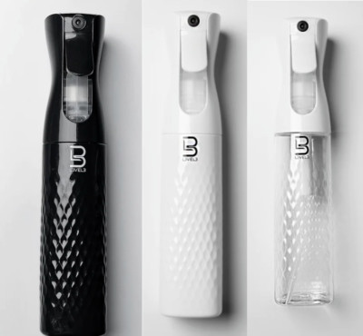 Level 3 Beveled Spray Bottle Ergonomic Design Continuous Spray 300mL ...