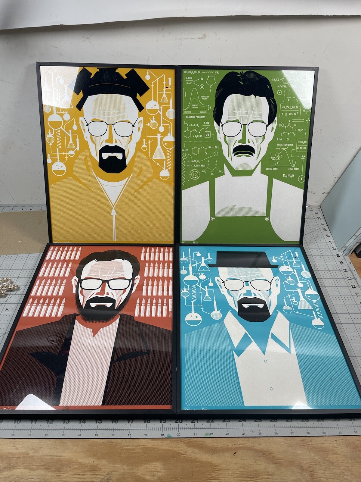 Breaking Bad Ty Mattson Reprint Art Prints Set Of 4 12x16 | eBay