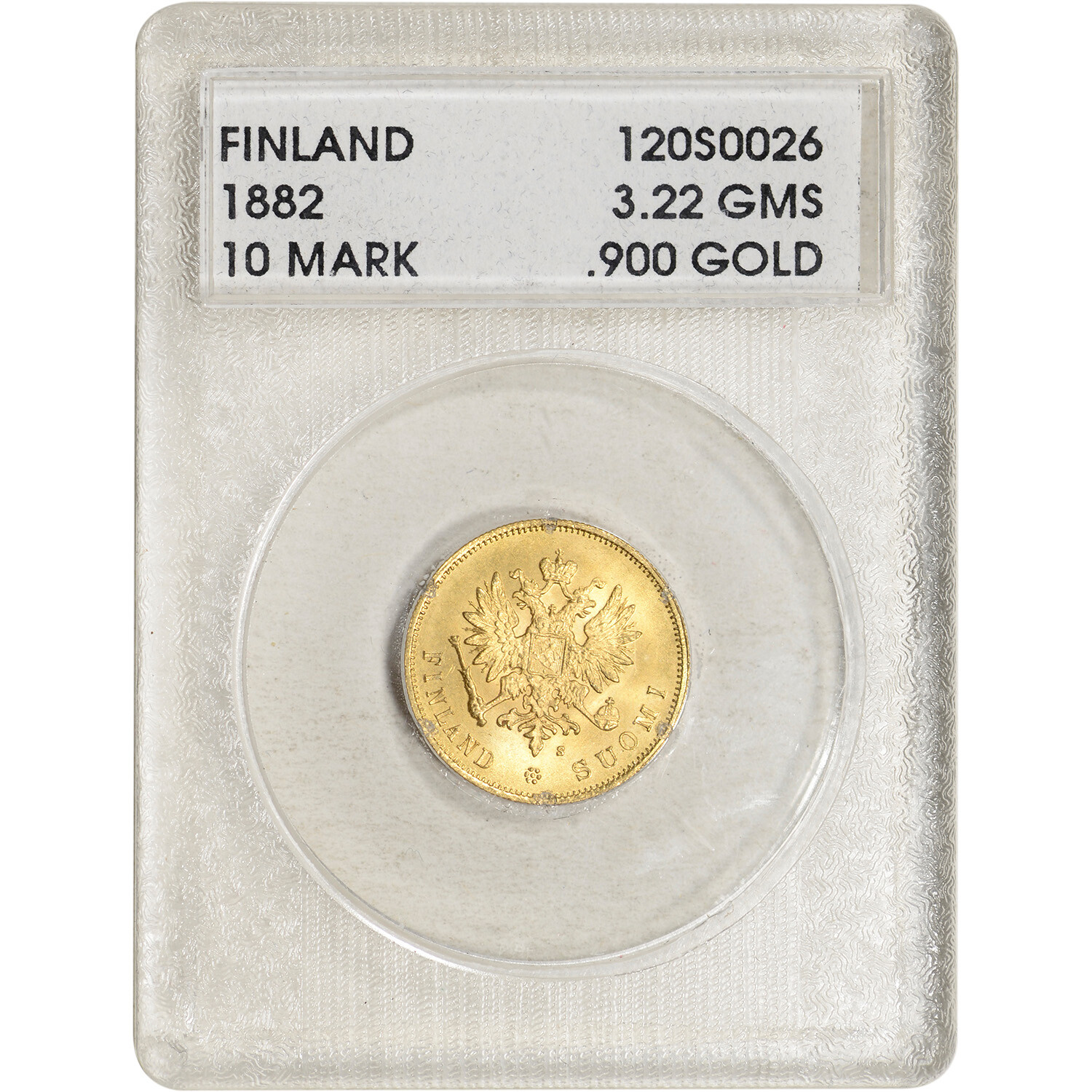 1882 S Finland Gold 10 Markkaa 0.0933 oz - KM# 8.2 | eBay