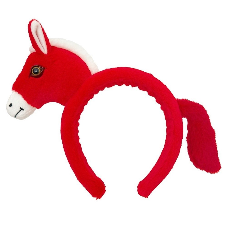 Sweet Mascot Plush Headband Cartoon Pony Doll Headpiece Costume Parties ...
