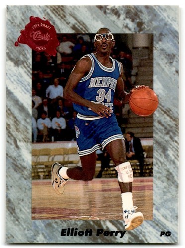 1991-92 Classic Elliott Perry Rookie Memphis States #175 | eBay