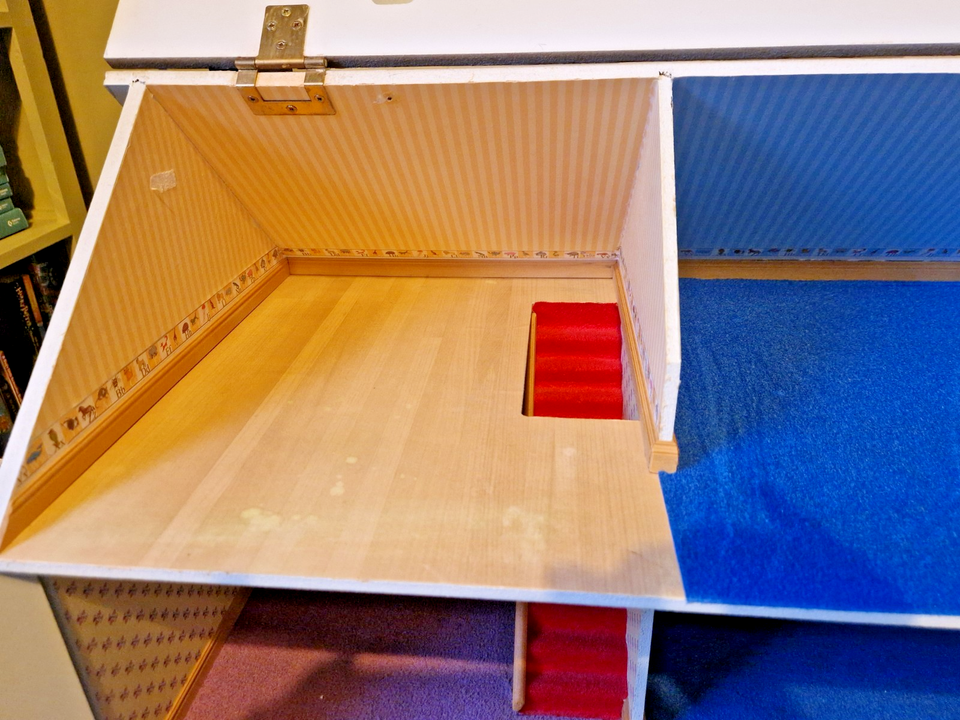 Dolls House 1:12 8 Rooms Inc Basement Good Condition | eBay UK